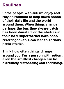 Autism and the Assembly